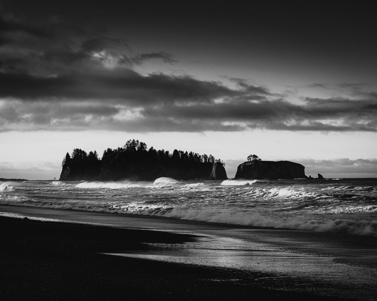 Rocky Coastline, Samish Bay, Washington, 2015