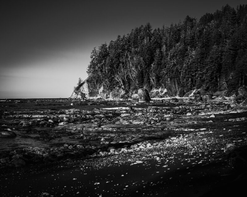 Rocky Coastline, Samish Bay, Washington, 2015